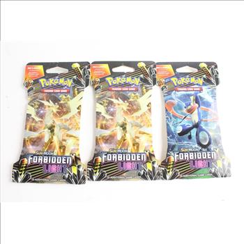 Pokemon Trading Card Packs, 3 Pieces | Property Room