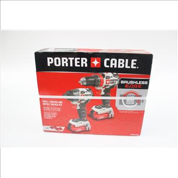 Porter Cable Drill/ Driver And Impact Driver Kit | Property Room
