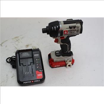 Porter Cable Impact Driver And Charger | Property Room