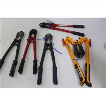 Powergrip Folding Bolt Cutters & Other Assorted Bolt Cutters & More; 5 ...