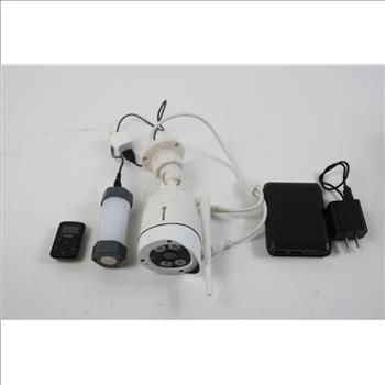 Premier Security Camera, Portable Charger, Earbuds, 6 Pieces | Property ...