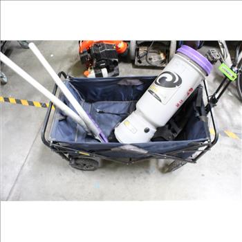 ProTeam The Vaccum Company Backpack With Cart | Property Room