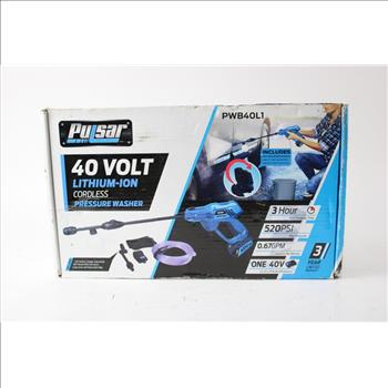 Pulsar 40v Cordless Pressure Washer | Property Room