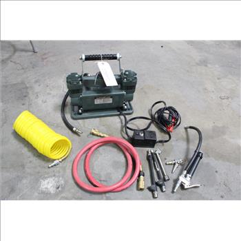 Q Industries Superflow Dual 12v Air Compressor, For Larger Tires ...