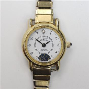 Quintel Diamond Moon Phase Watch | Property Room