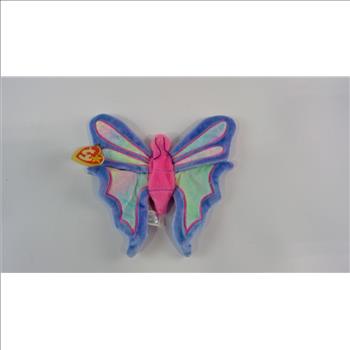 Rare! Ty Beanie Baby, Flitter The Butterfly, Retired 1999 | Property Room