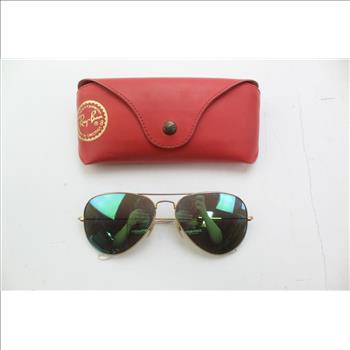 Ray Ban RB3026 Aviator Sunglasses | Property Room