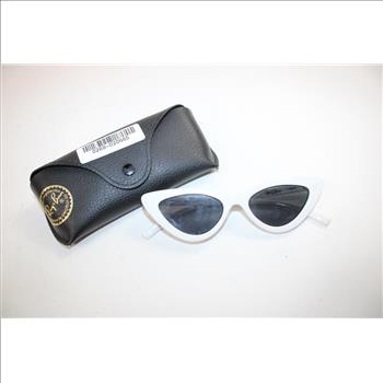 Ray-Ban Soft Black Sunglass Case With Le Specs X Adam Selman Sunglasses ...