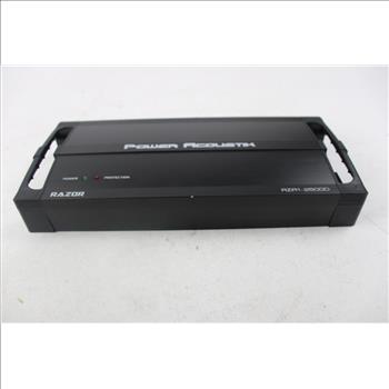 Razor, Power Acoustik RZR1-2500D Amplifier | Property Room