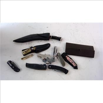 Real Tree Knife And Other Knives, 3+ Pieces | Property Room