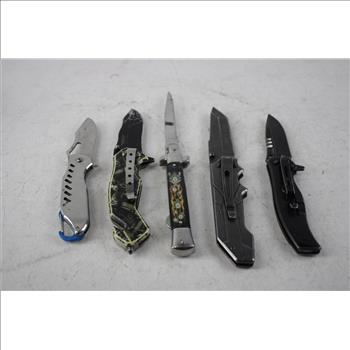 Rebel Edge Switchblade Knife, Defender Extreme Switch Knife, And More ...