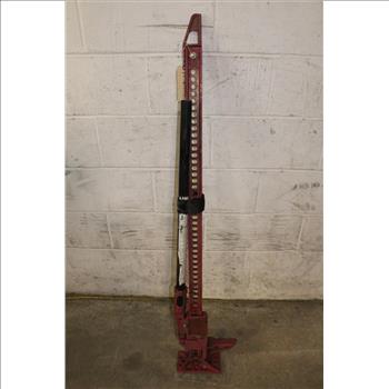 Red High Jack Lift | Property Room