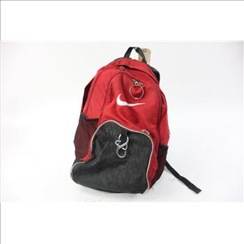 Red Nike Backpack With Misc Tools, 3+ Pieces | Property Room