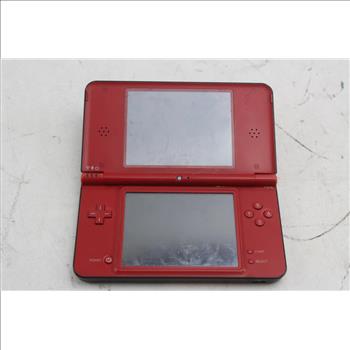 Red Nintendo DSi XL Gaming System And TMNT Game | Property Room