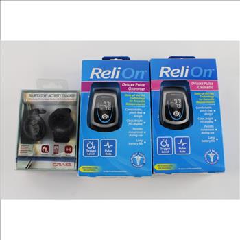 Reli On Deluxe Pulse Oximeter And More, 3 Pieces | Property Room