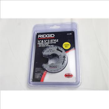 Ridgid 1/2" & 3/4" C-Style Copper Tubing Cutter | Property Room
