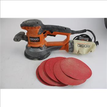Ridgid 6" Random Orbit Sander | Property Room