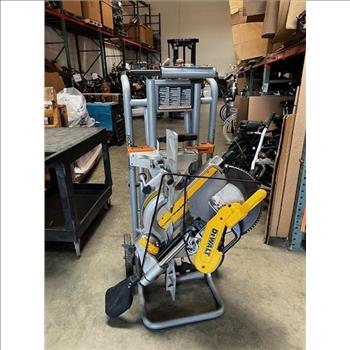 Ridgid Mobile Mitre Saw Stand With DeWalt Mitre Saw | Property Room