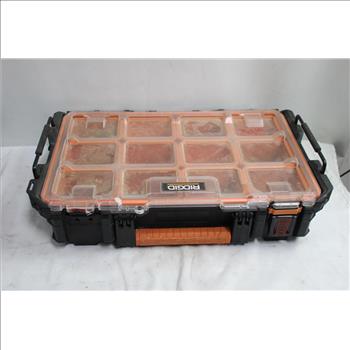 Ridgid Stackable Tool Box With Parts | Property Room