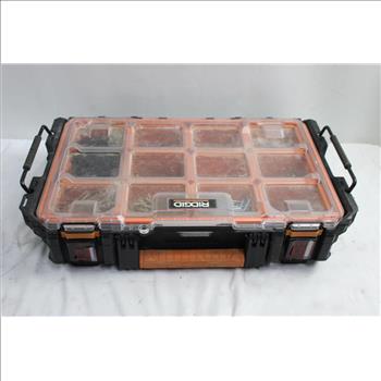 Ridgid Stackable Tool Box With Parts | Property Room