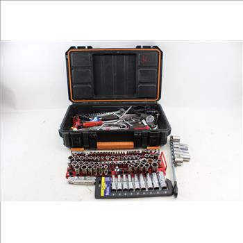 Ridgid Tool Case, Sockets, Ratchet And More: Craftsman 100+ Pieces ...
