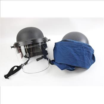 Riot Helmets Of Various Sizes, 3+ Pieces | Property Room