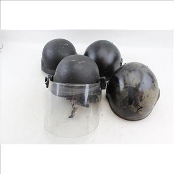Riot Helmets, Paulson Face Shield: 5 Pieces | Property Room