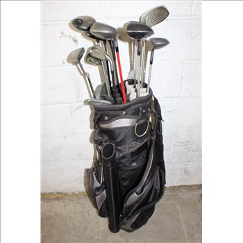 RJ Golf Bag With Clubs, 15 Pieces | Property Room