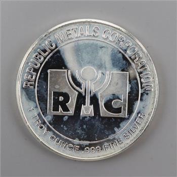 RMC Fine Silver 1 Troy Oz. Round | Property Room
