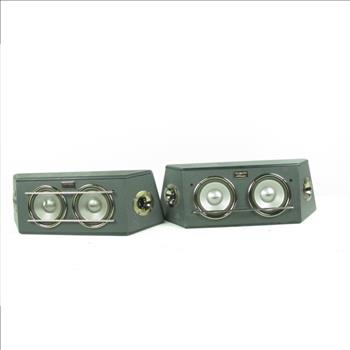 Roadmaster 4 Way Speaker Boxes & Speakers, 2 Items | Property Room