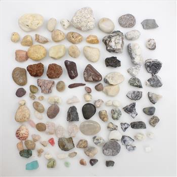 Rock Collection, Assorted Rocks, 40+ Pieces | Property Room