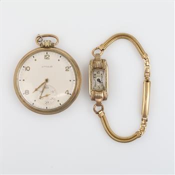 Rolled Gold Plated Watches, 2 Watches | Property Room