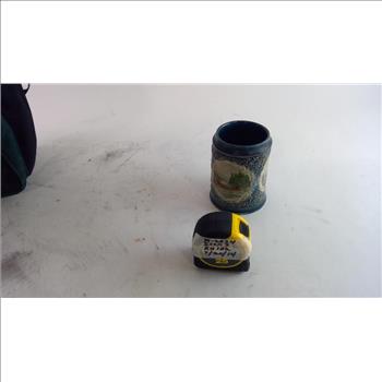 Rolling Bag With Tape Measure And Mug, 3 Pieces | Property Room