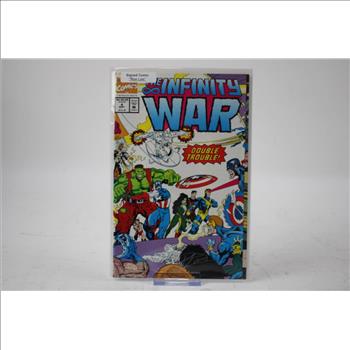 Ron Lim Autographed Infinity War Comic Book | Property Room