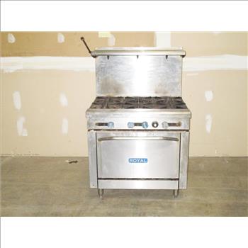 Royal Gas 6 Burner Stove/ Oven | Property Room