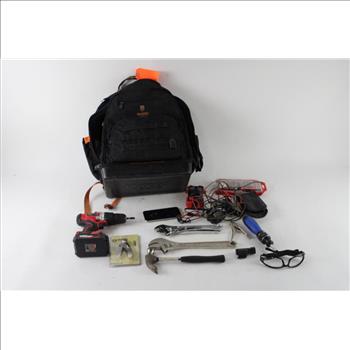 Rugged Tools Backpack, And More, 10+ Pieces | Property Room