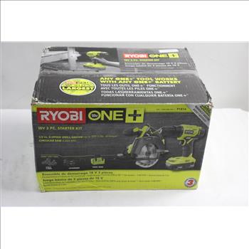 Ryobi 18v 2 Pc Starter Kit | Property Room