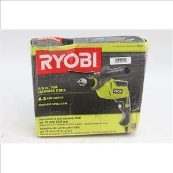 Ryobi 5/8" VSR Hammer Drill (Model D620H) | Property Room