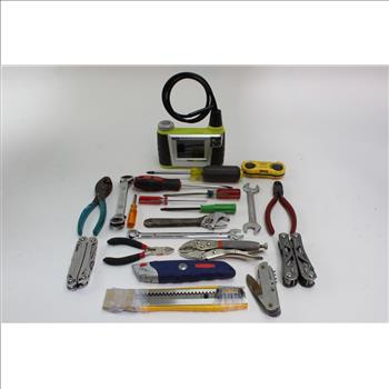 Ryobi Inspection Scope, Gerber Multi-tool And More Various Tools ...