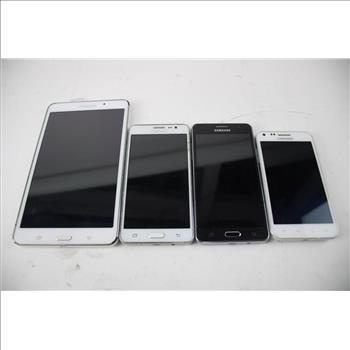 Samsung Galaxy Tab 4 Smart Tablet, Samsung Galaxy SII Smartphone, And ...