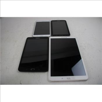Samsung Tablet Lot, 4 Pieces, Sold As Is | Property Room