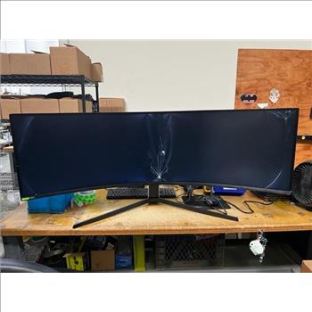 Samunsg 49" DQHD Monitor With 1000R Curved Display - SOLD FOR PARTS ...