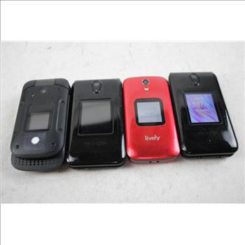 Schok Flipphone, Live!y Flip Phone, And More, 4+ Pieces | Property Room
