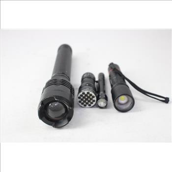 Scipio Tactical Rechargable LED Flashlight, Goalzero Torch 250 Flashlight, And More, 8+ Pieces ...