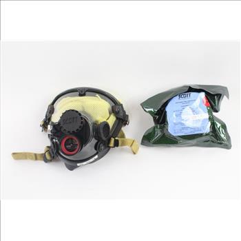 Scott Gas Mask And Purifying Cartridge | Property Room