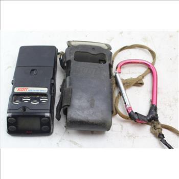 Scott Scout Health And Safety 096-3185 Gas Meter Monitor Detector ...