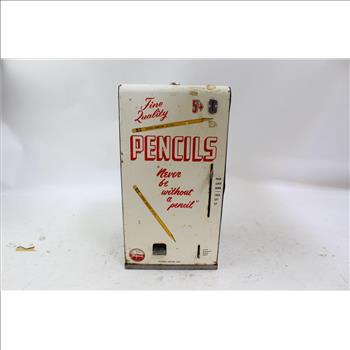Shipman Mfg. Co. Fine 2uality 5 Cent Coin Op Pencil Dispenser ...
