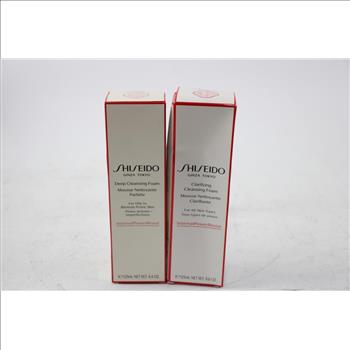 Shiseido Deep Cleansing Foam AndClarifying Cleansing Foam, 2 Pieces, 2 ...