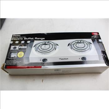 Signature Gourmet Double Burner Electric Buffet Range | Property Room