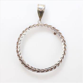 Silver 14.2g Pendant Casing | Property Room